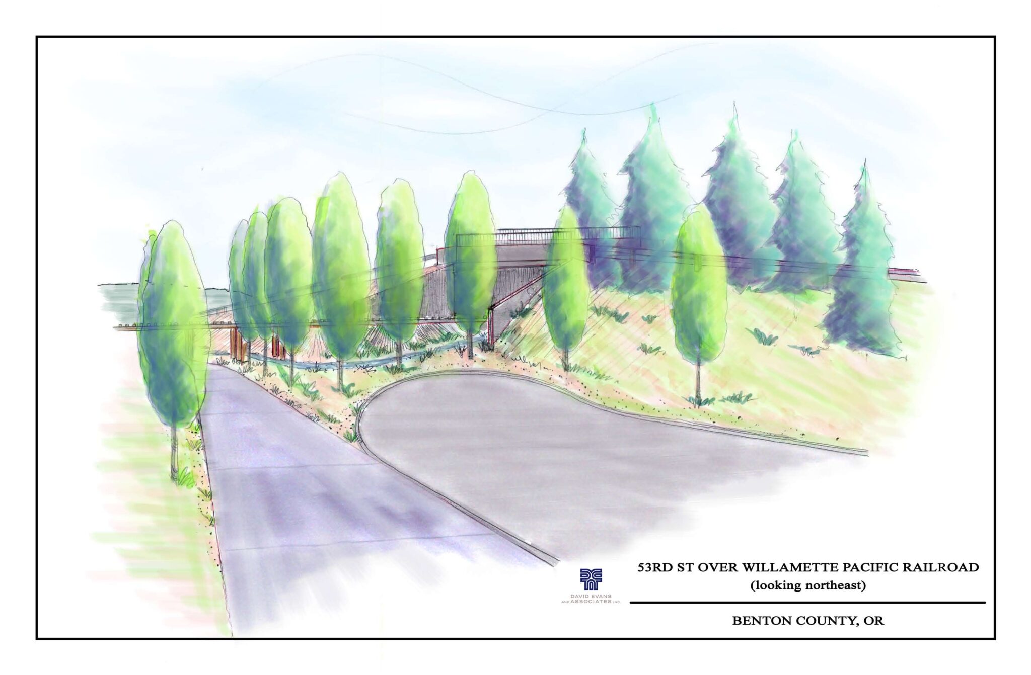 SW 53rd Street Railroad Overpass Project - Benton County Public Works ...